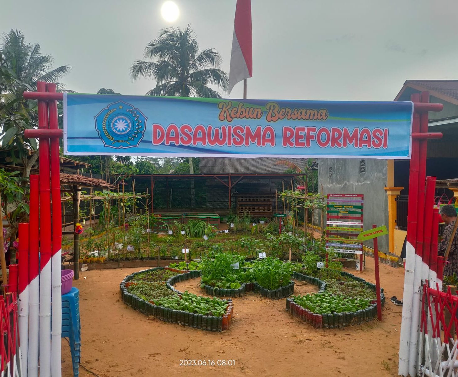 Desa Wisma Reformasi, Loa Duri Ulu, Dinilai dalam Lomba Dawis Tingkat ...