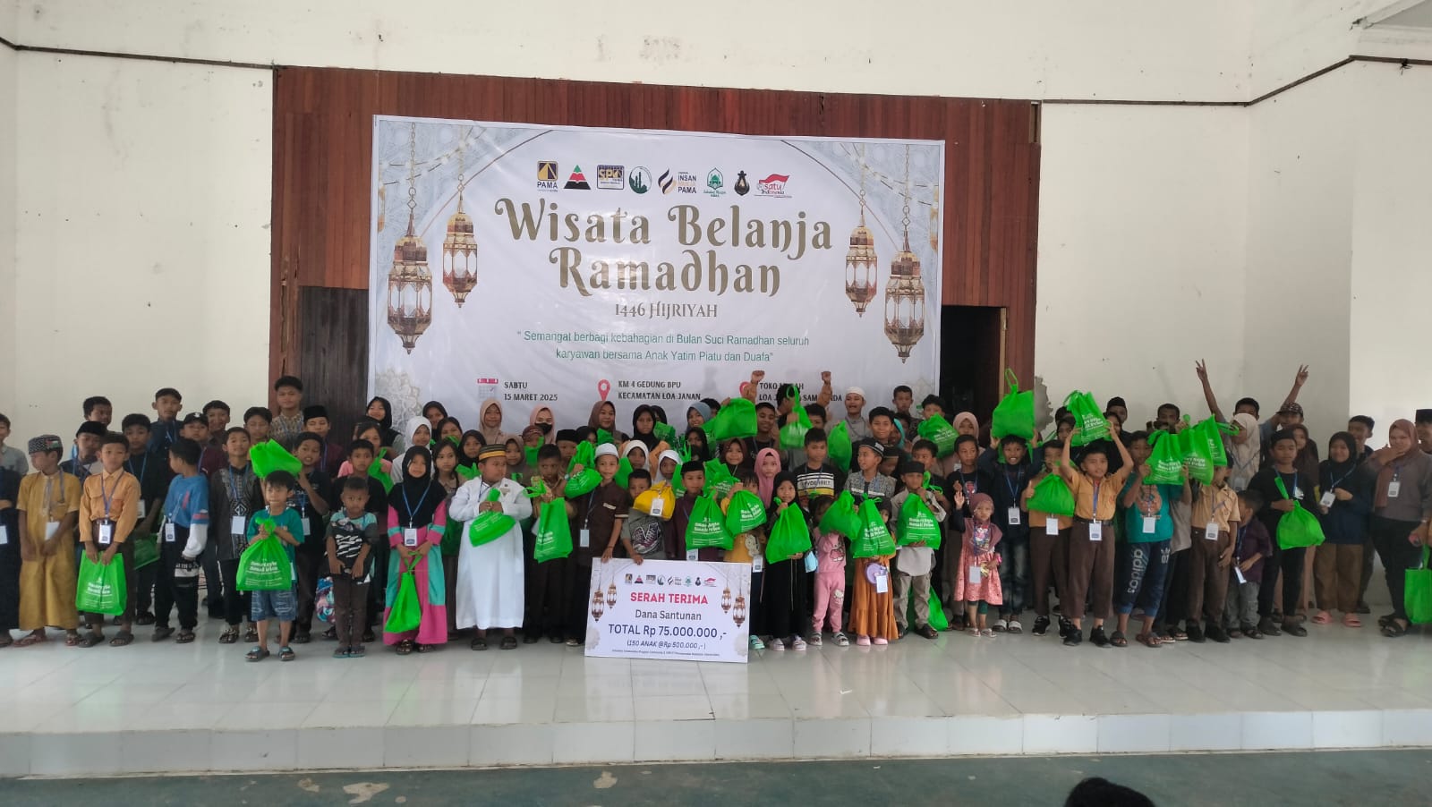 PT. Pamapersada Nusantara District ABKL Gelar Wisata Belanja Ramadan ...